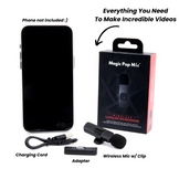Magic Pop Mic™ | Portable UGC Creator Microphone